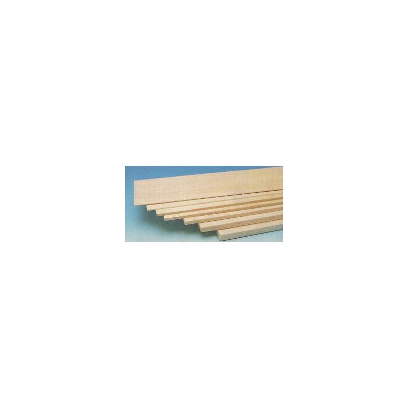Planche balsa 100x 5,0mm x 1m